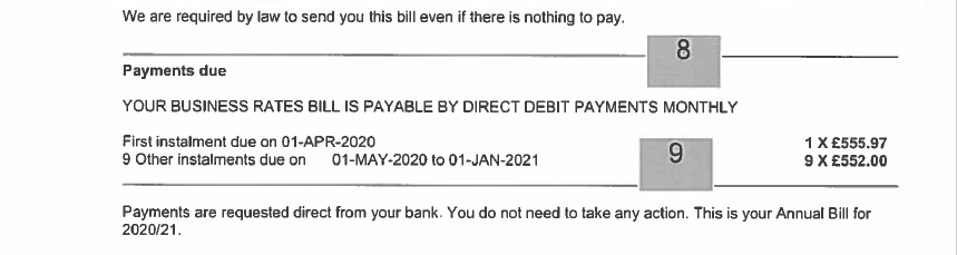 Business rates sample bill – Understanding my business rates bill ...